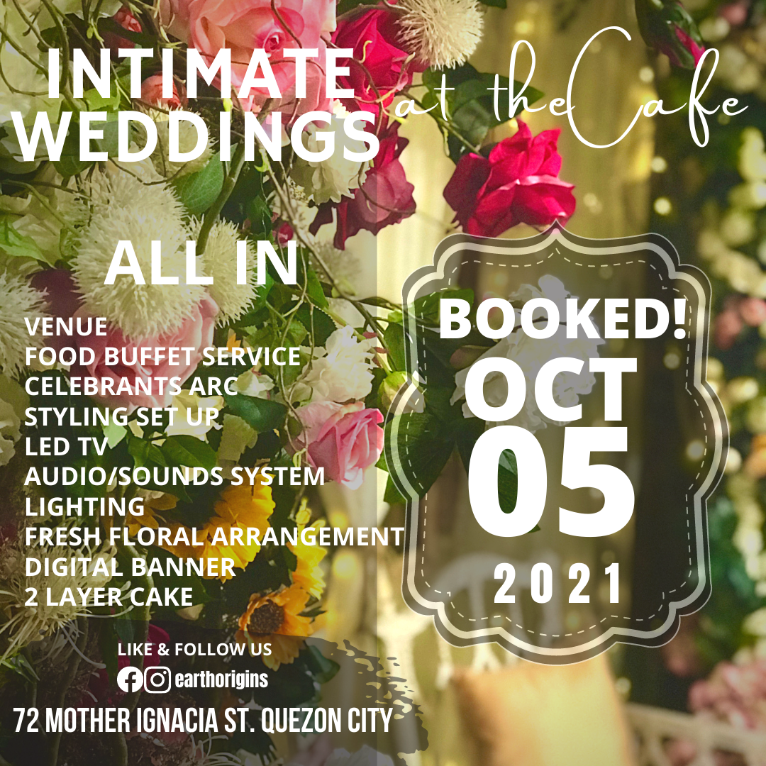 BOOKED DATES – SCOUT1880 CAFE & PRIVATE VENUE